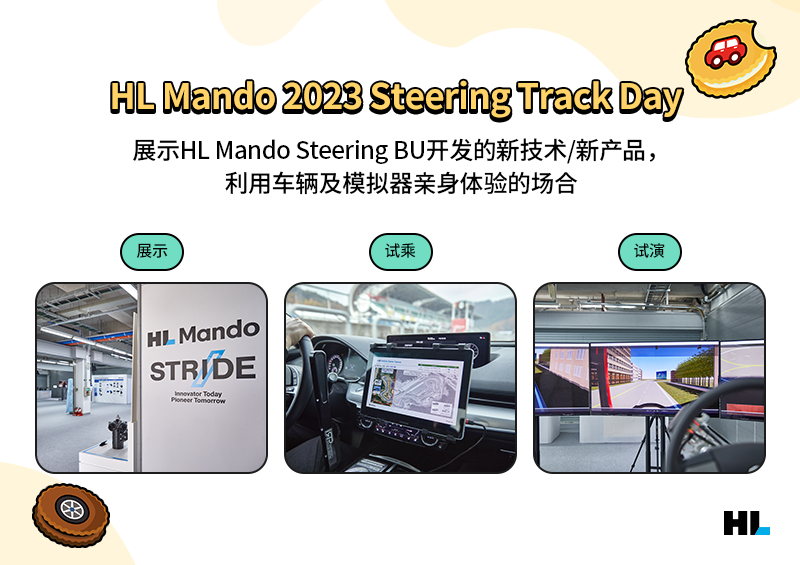 在HL Mando Track day先看的未来转向系统 | 汉拿新闻 | 沟通 | Halla